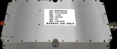 China 100W RF Connectorized Power Amplifier Module 1.5-30MHz 28V DC for Radar Communication Systems for sale