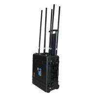 China PCB-3088B Mobile Phone Jammer 8 Bands 150m Range 33kg Pelican Case High-Power Signal Blocker for sale