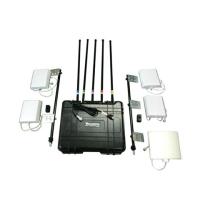 China 95W High-Power Signal Jammer with 150m Range for Mobile WiFi GPS VHF UHF 4G Blocking for sale
