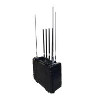 China 95W High-Power Signal Jammer with 150m Range for Mobile WiFi GPS VHF UHF 4G Blocking for sale