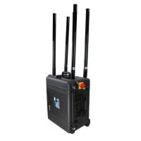 China Portable Pelican Signal Jammer 460W 500-1000M Range Military Police Convoy Protection for sale