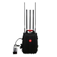 China Portable 130W 5-Band Signal Disruption Device with 1-2 Hour Battery and 50-150 Meter Range for sale
