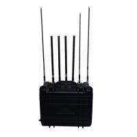 China PCB-3077B Mobile Signal Jammer 7 Bands 185W with 50-150m Range and Built-in Battery for sale