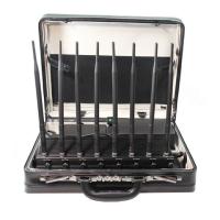 China 8-Band Mobile Signal Jammer Briefcase with Remote Control - 430×350×120mm, 9kg, 10-40m Range for sale