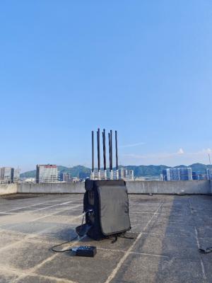 China Customizable UAV Countermeasures Device with 50W Output Power and 1000-1500m Range | Backpack-Mounted System for sale