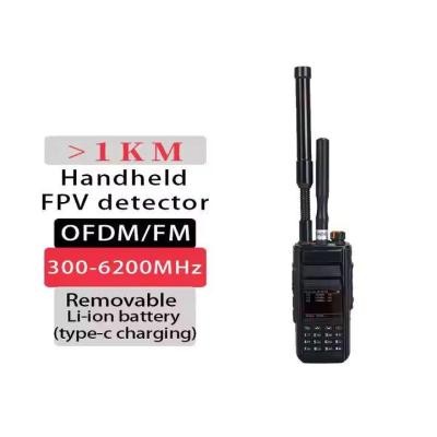 China Portable Broadband UAV Detection Equipment 300-6200 MHz Low Power High Integration for sale