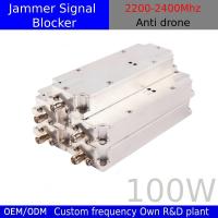 China 50W GaN Anti-Drone Power Supply Module with 100-5900MHz Frequency Range and 130×45×18mm Compact Size for sale