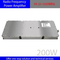 China NXPA20-1000MHz 200W RF Power Amplifier | 20MHz-1000MHz Frequency Range | 358×150.5×33.5 mm Compact Design for sale