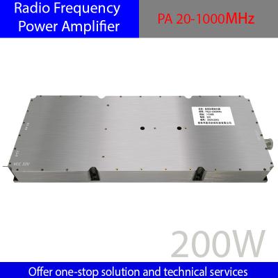 China NXPA20-1000MHz 200W RF Power Amplifier | 20MHz-1000MHz Frequency Range | 358×150.5×33.5 mm Compact Design for sale