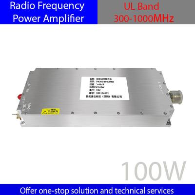 China UL Band 300-1000MHz 100W RF Power Amplifier with 80°C Protection for EMC Testing & Electronic Countermeasures for sale