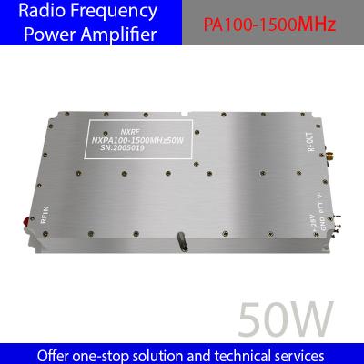 China PA100 100W RF Power Amplifier 100kHz-400MHz 32V for EMC Testing & Electronic Countermeasures for sale