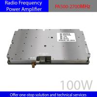 China PA500-2700MHz 100W RF Power Amplifier with 50dB Gain and 32V Power Supply for EMC Testing for sale