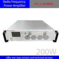 China 250W RF Power Amplifier PA1.6-500MHz for EMC Testing with 200W Output and 53dB Gain for sale
