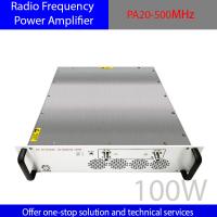 China PA20-500MHz 100W RF Power Amplifier for EMC Testing | 20-500MHz Frequency Range | 50dB Gain for sale