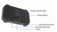 China Revenge Angel Dual-Frequency Signal Amplifier 10W Output 8000mAh Battery for FPV and Drone Applications for sale