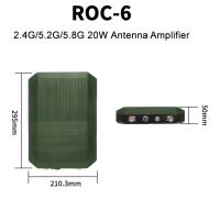 China Revenge Angel Dual-Frequency Signal Amplifier 20W Output 5000mAh Battery for FPV and Drone Applications for sale
