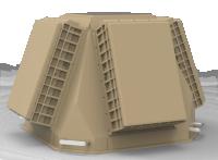 China Customizable Low-altitude Surveillance Radar with GaN Technology for Anti Drone Applications for sale
