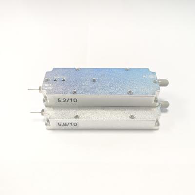 China 10W 5.2GHz GaN RF Power Amplifier Module with Built-in Circulator for Drone Countermeasure for sale