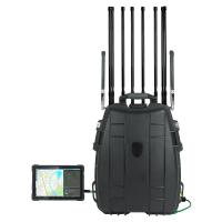 China Portable backpack-style drone detection and jamming device with 100-2000 meters detection range and multiple jamming frequency bands for sale