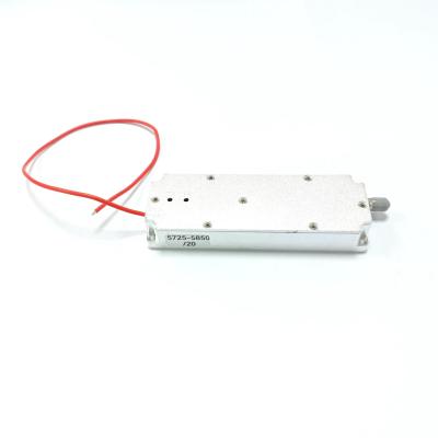 China 20W 5725-5850MHz GaN RF Power Amplifier Module with Built-in Circulator for Anti-Drone for sale