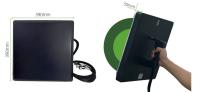 China Handheld Flat Panel Antenna with RF Tail Cable and Connector - Customizable Dimensions and Colors for Anti Drone Module GaN for sale