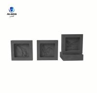 China High Purity Graphite Ingot Mold 99.99% Up to 2000°C Custom Sizes for Gold Silver Melting for sale