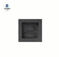 China High Purity Graphite Ingot Mold 99.99% Up to 2000°C Custom Sizes for Gold Silver Melting for sale