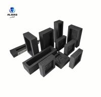 China High Purity Graphite Ingot Mold 99.99% Up to 2000°C Custom Sizes for Gold Silver Melting for sale