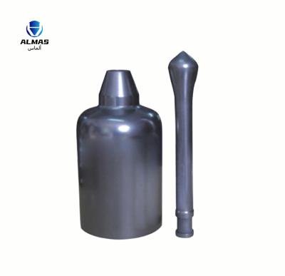 China Graphite Casting Crucible & Stopper For Yasui K2/KT17 for sale