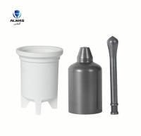 China Graphite Casting Crucible & Stopper For Yasui K2/KT17 for sale