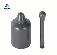 China Graphite Casting Crucible & Stopper For Yasui K2/KT17 for sale