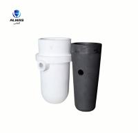 China G350 Graphite Casting Crucible And Ceramic Shield For Galloni G350 for sale