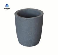 China High Purity Clay Graphite Crucible 2000°C for Gold Silver Metal Melting Custom Size for sale