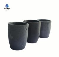 China High Purity Clay Graphite Crucible 2000°C for Gold Silver Metal Melting Custom Size for sale