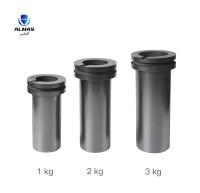 China High Purity Graphite Melting Crucible 1kg 2kg 3kg for Portable Melting Furnace 2000°C for sale