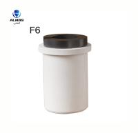 China F1-F8 1kg-8kg Graphite Ceramic Melting Crucible Sets for Furnace 2000C for sale