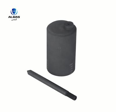 China High-Purity Graphite Casting Crucible and Stopper for VPC066 2000°C for sale