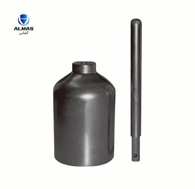 China Graphite Casting Crucible & Stopper For VC500 for sale