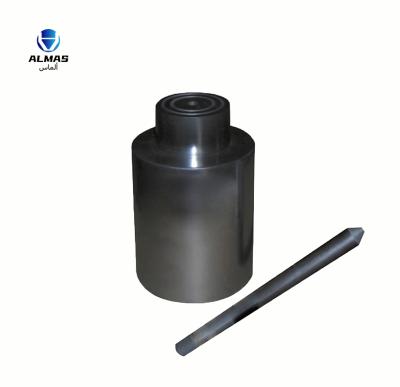 China Graphite Casting Crucible And Stopper For Italimpianti Machine for sale