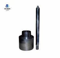 China Graphite Casting Crucible And Stopper For Italimpianti Machine for sale