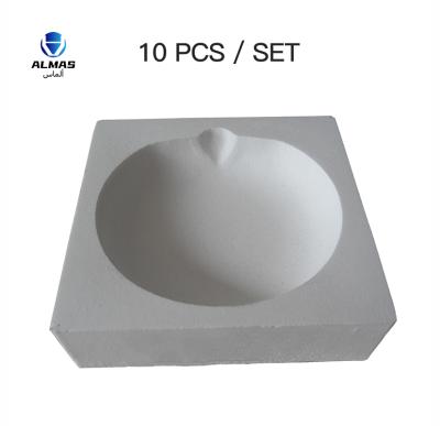 China Ceramic Melting Crucible / Bowl for sale