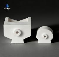 China High Temperature Ceramic Crucible Boat 2000°C for Metal Melting and Glass Working for sale