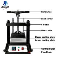 China Jewelry Vulcanizer for Rubber Mold Making 150x150mm 220V Industrial Vulcanizing Machine for sale