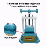 China Industrial Rubber Vulcanizer 50 Ton 400x400mm Hot Plate Press for Belt Repair for sale