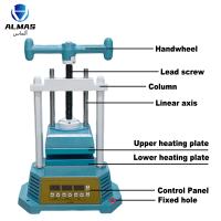 China Industrial Rubber Vulcanizer 50 Ton 400x400mm Hot Plate Press for Belt Repair for sale
