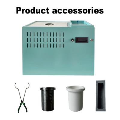 China Industrial Gold Silver Melting Furnace 1kg 2kg Capacity for Jewelry Casting for sale