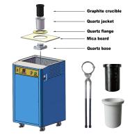China Industrial Gold Silver Melting Furnace 1kg 2kg Capacity for Jewelry Casting for sale