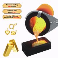China Industrial Gold Silver Melting Furnace 1kg 2kg Capacity for Jewelry Casting for sale