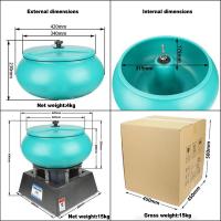 China Vibratory Polishing Machine 50L for Jewelry Finishing High Efficiency Deburring for sale