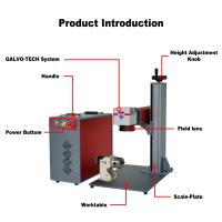 China High Precision Laser Engraving Machine 20W for Jewelry Metal Marking Cutting for sale